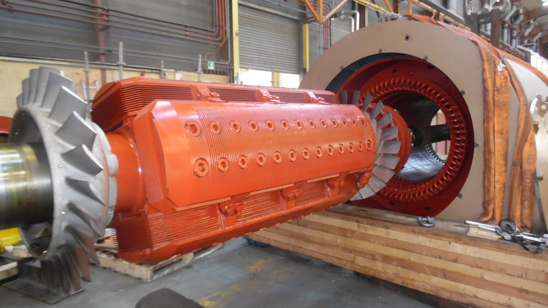Entretien Alternateur Turbine Vapeur De 12 5 MVA Dans Une Sucrerie