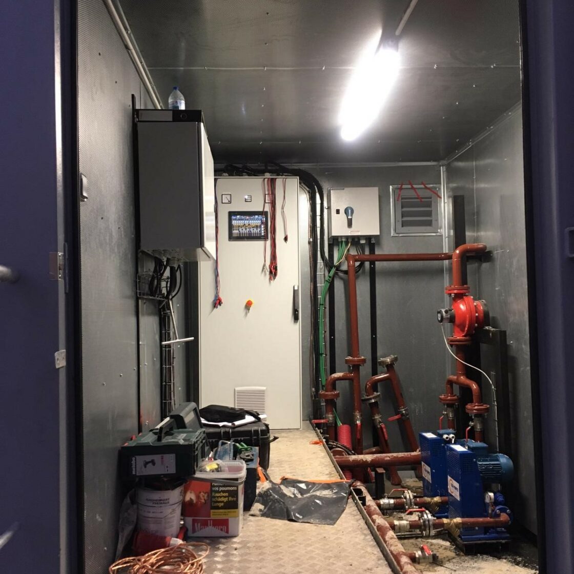 Datacenter: fuel supply system for 6 generators - Flipo Richir